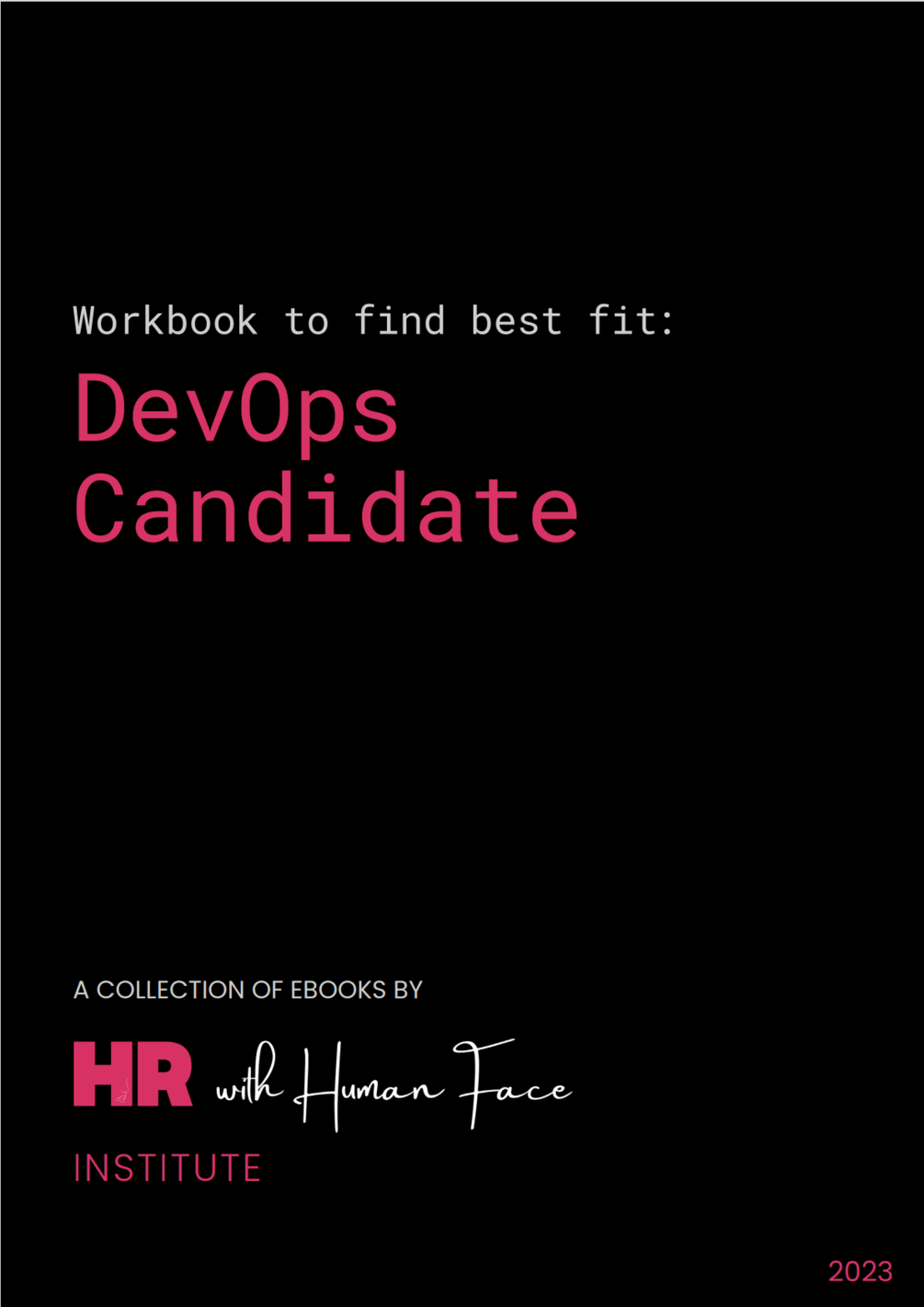 Workbook to find best fit: DevOps Candidate