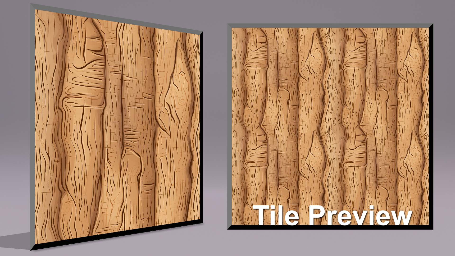 Cartoon Wood Textures Pack 50 - 10x PNG