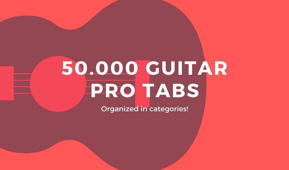 50.000 Guitar Pro Tabs