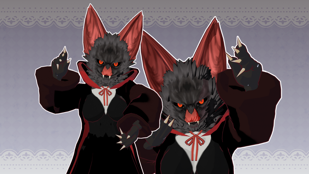 Vampire Bat VRM model