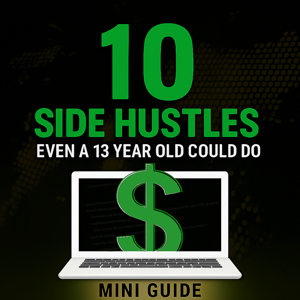 📕 10 Easy Side Hustles – Mini Guide for Beginners