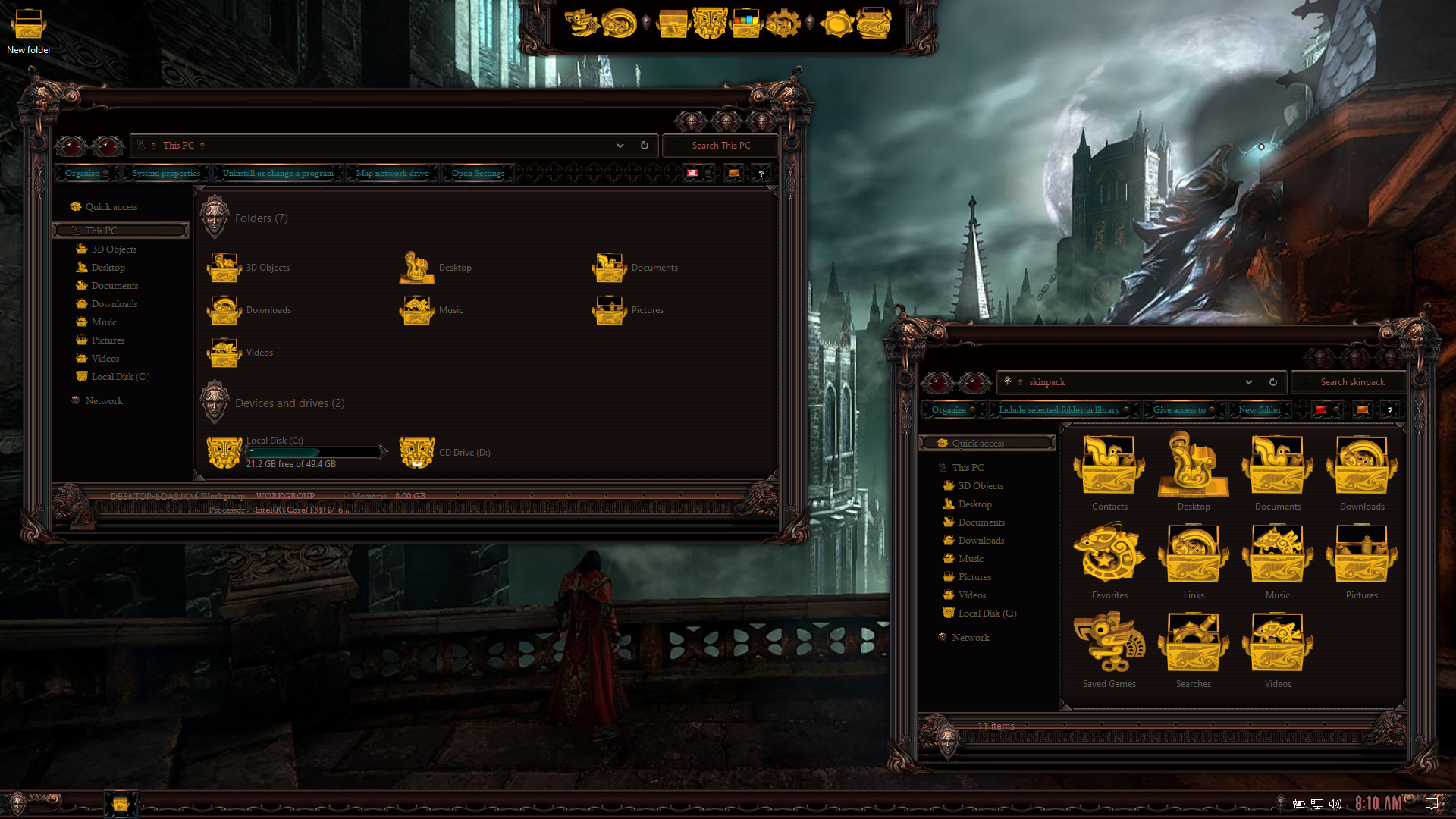 CASTLEVANIA Premium Skin Pack - skinpacks.com