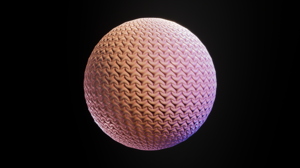 Stylized Wool Material - n°1 - 3D PBR Material