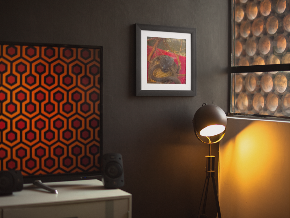 Dead Cobra – Blurred Snake Horror Print (Mask by Mack Escrow)