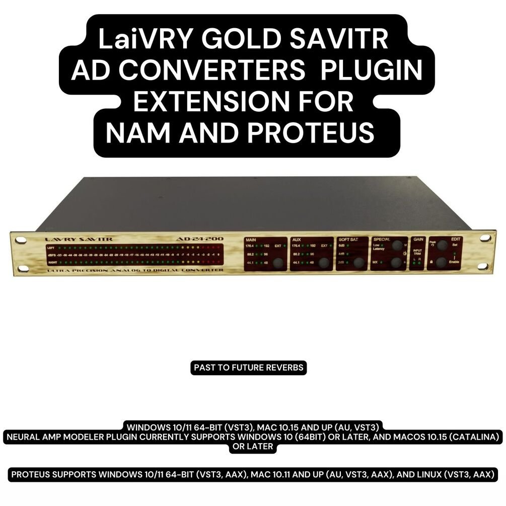 LaiVRY GOLD SAVITR DA CONVERTERS PLUGIN EXTENSION FOR PROTEUS AND NAM ...
