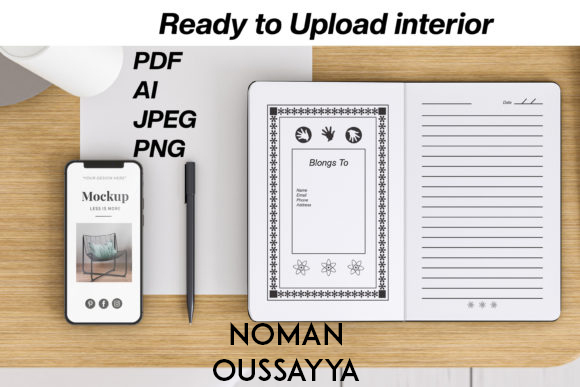 Lined Journal for KDP 6x9 120 pages