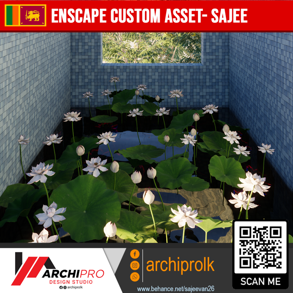 Lilly Plant_Enscape Proxy