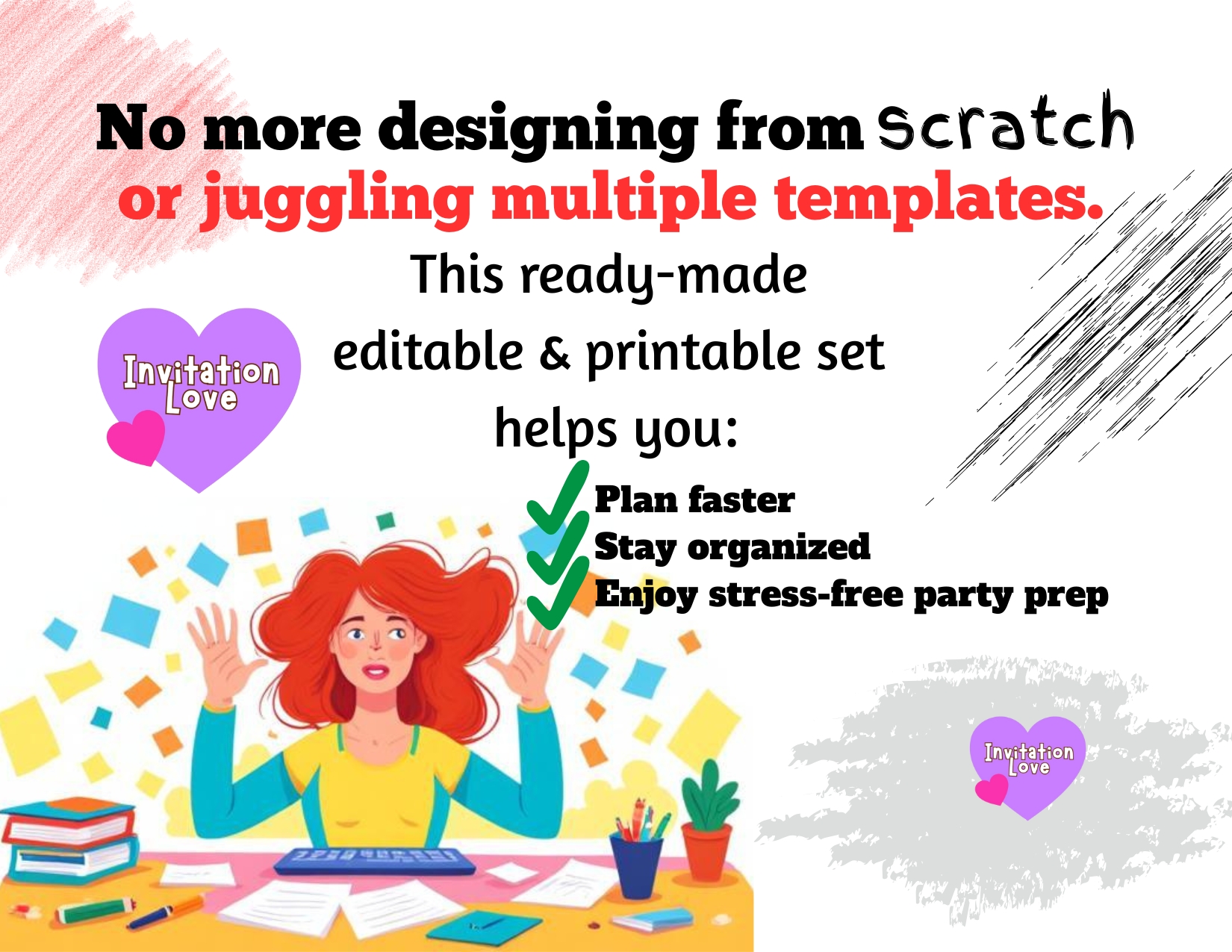 Editable Birthday Invitation Template | Printable Birthday Invite ...