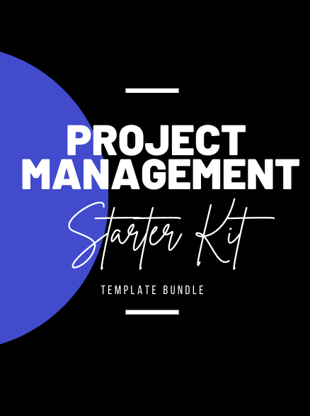 Project Management Starter Kit (20+ template pack)