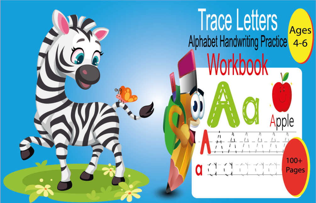 Trace Letters Alphabet Handwriting Practice