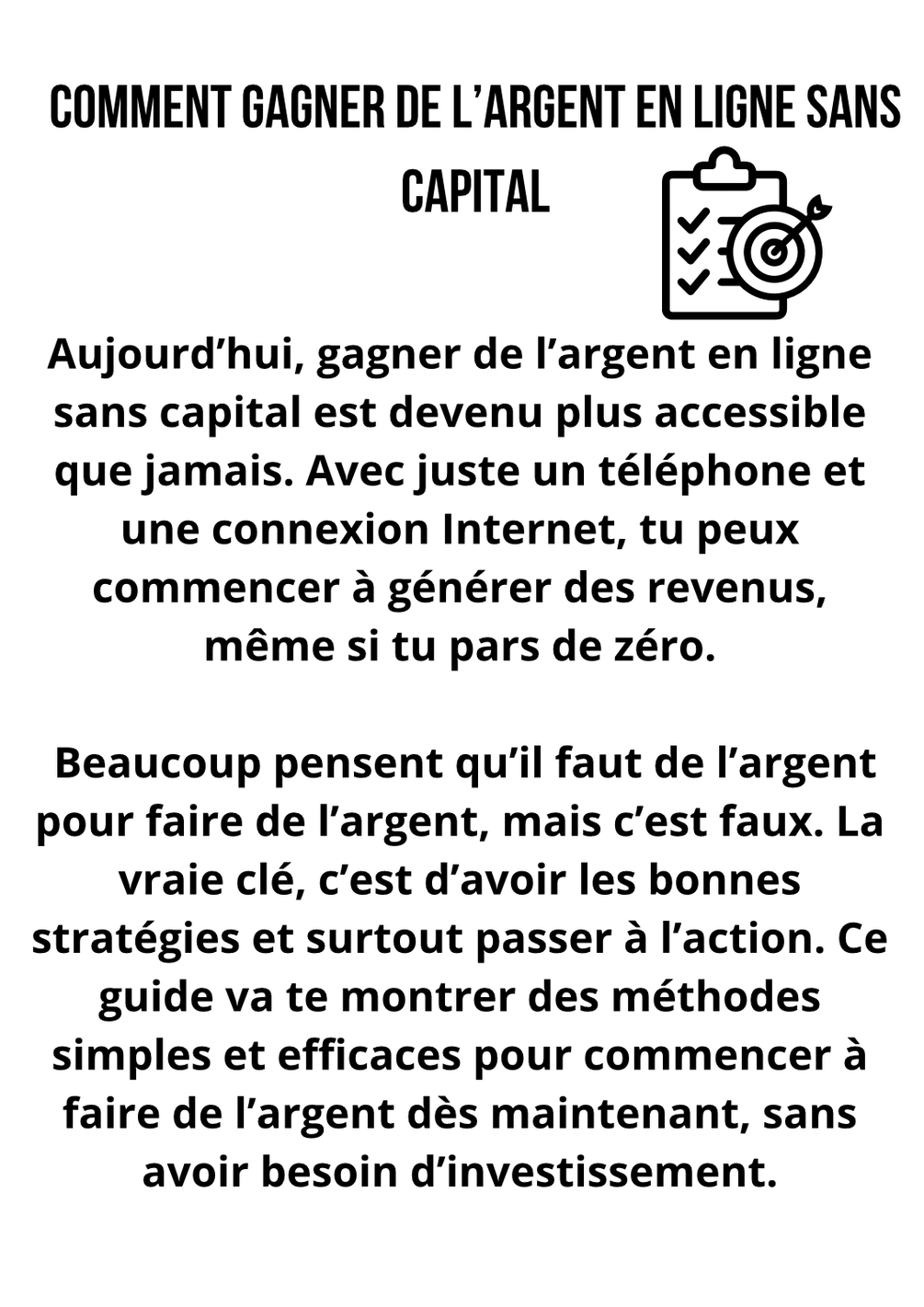 Gagner de l’argent en ligne sans capital : 5 méthodes simples