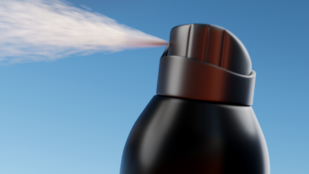Spray Particle Material