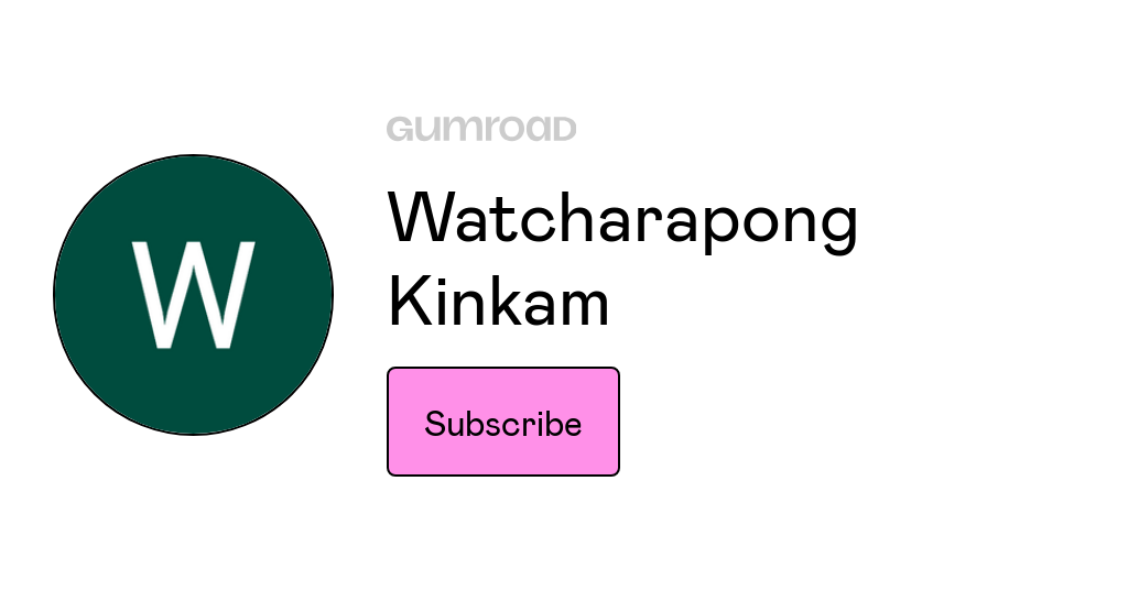 Watcharapong Kinkam