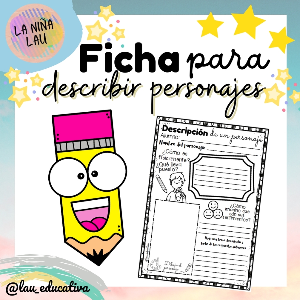Ficha para describir personajes