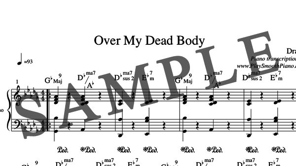 "Over My Dead Body" - Drake