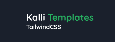 Kalli Templates - TailwindCSS Templates & Components
