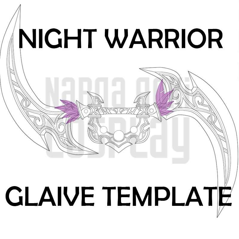 Night Warrior Glaive template