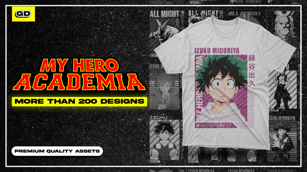 My Hero Academia Designs: The Ultimate Bundle for Anime Lovers