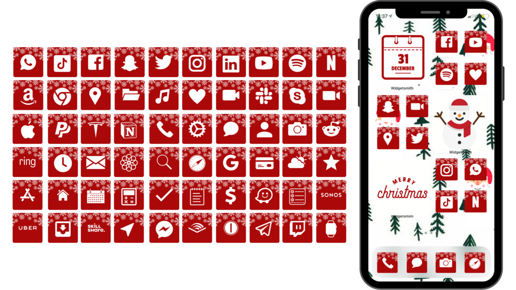 Holiday Icons *for iPhone*