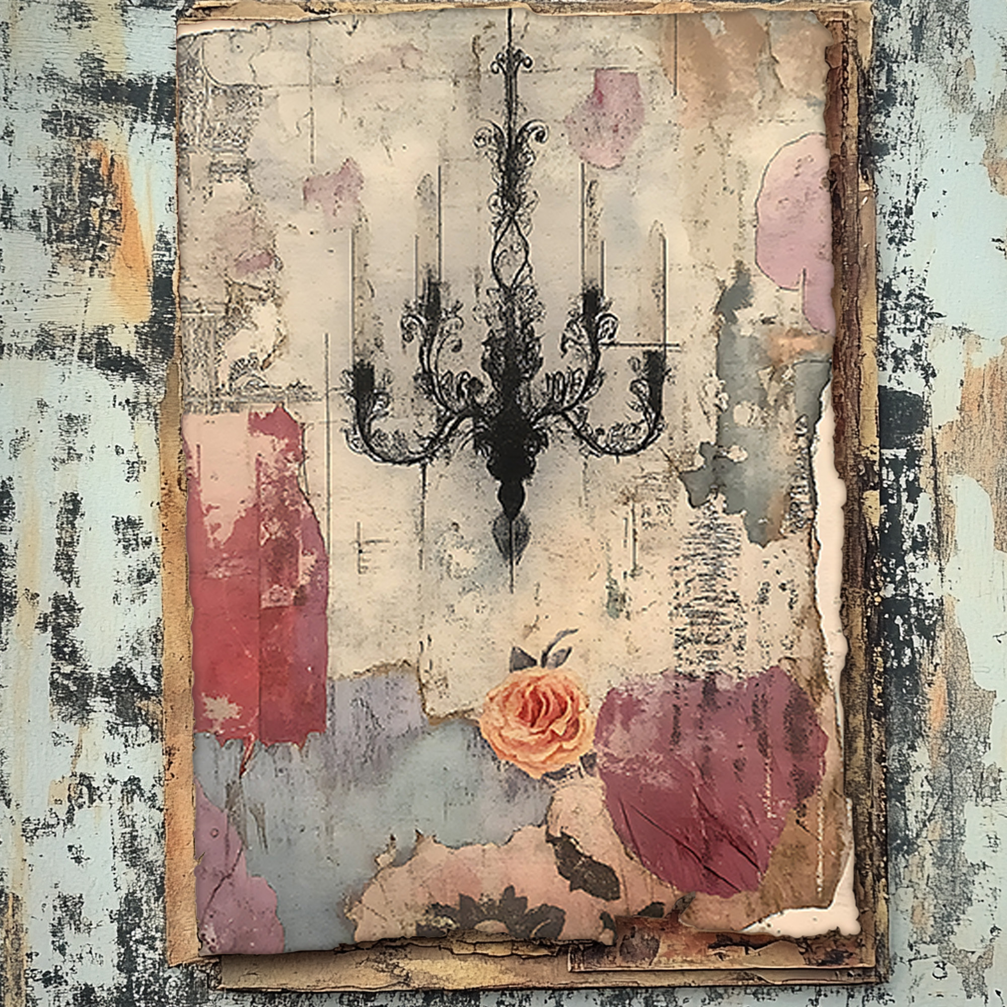 30 pc Home Decor Scrap Style Elegance Collage Printable Junk Journal ...