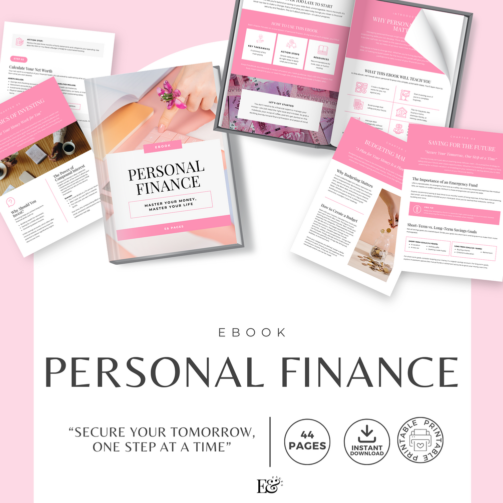 Personal Finance Ebook, Personal Finance Planner Ebook, Finance Ebooks ...