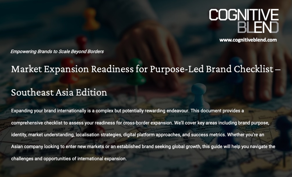 Market Expansion Readiness for Purpose-Led Brands Checklist – Southeast ...