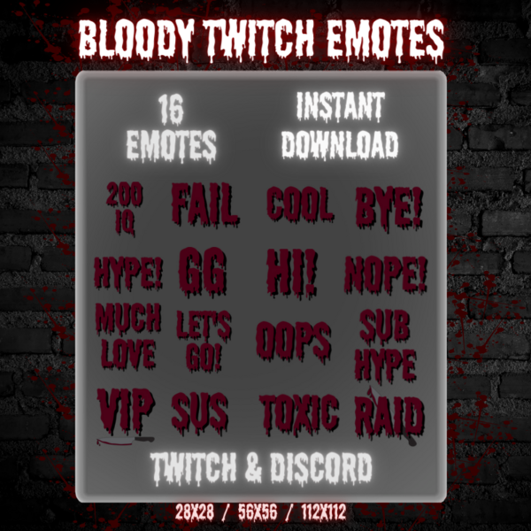 Bloody Horror Twitch Bundle