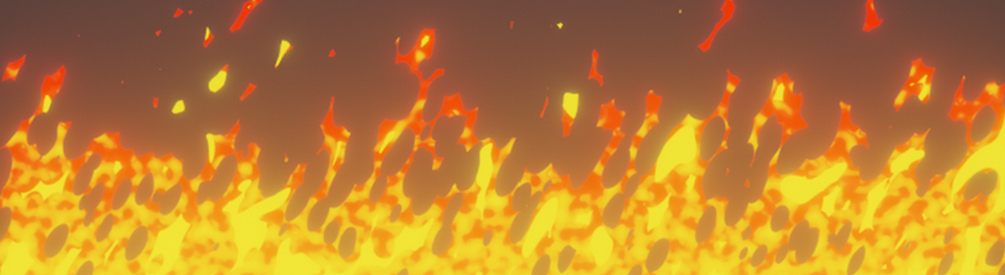 Simple 2D Fire Shader