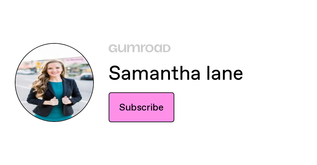 Samantha lane