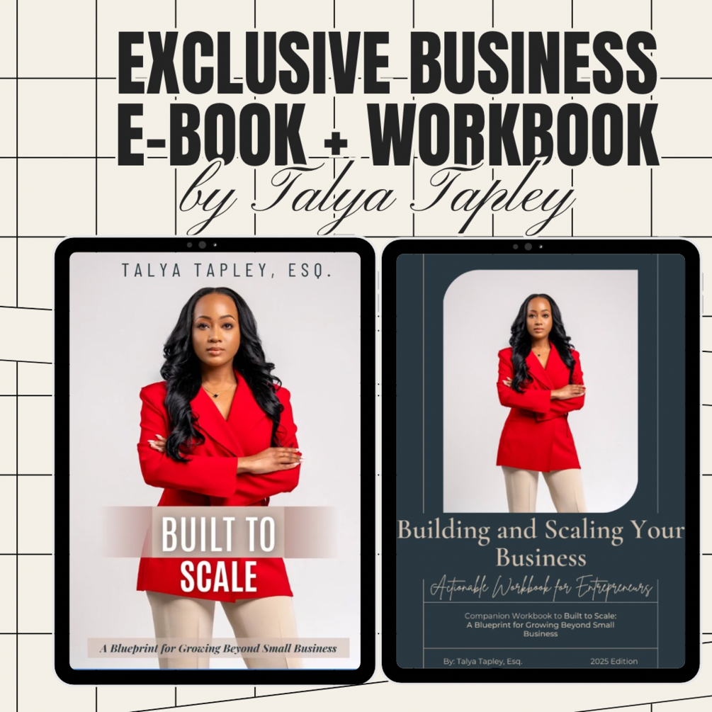 Built to Scale Complete System - Founder’s Bundle Ebook & Workbook
