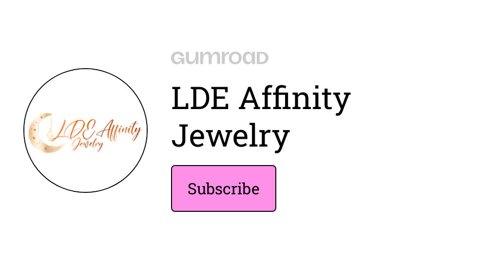 LDE Affinity Jewelry