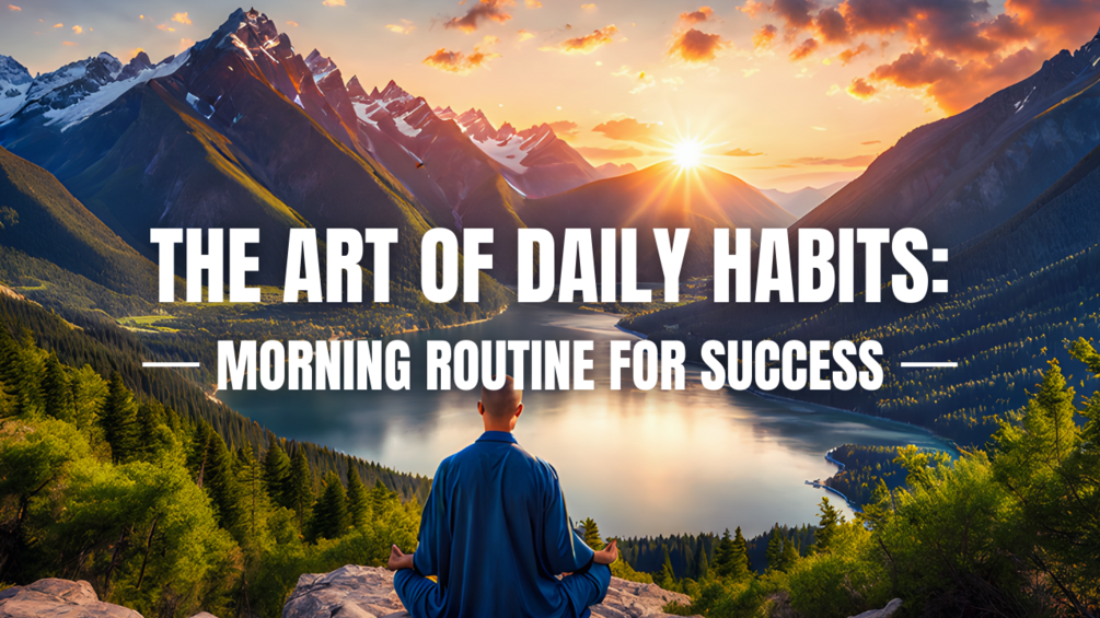 The Art of Daily Habits: Morning Routine for Success