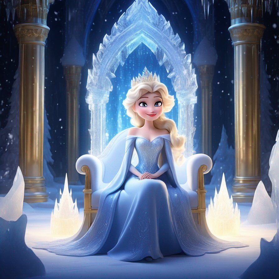 The Enchanted Ice Palace -story for kids
