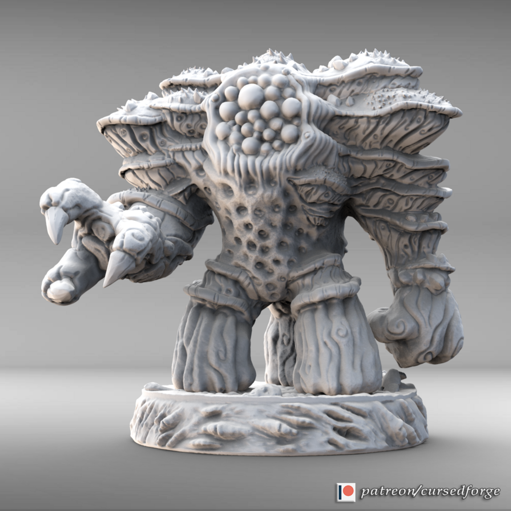 Yestabrod Myconid Boss STL miniature