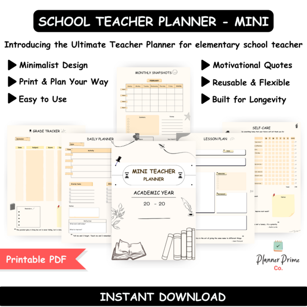 Ultimate Teacher Planner Bundle