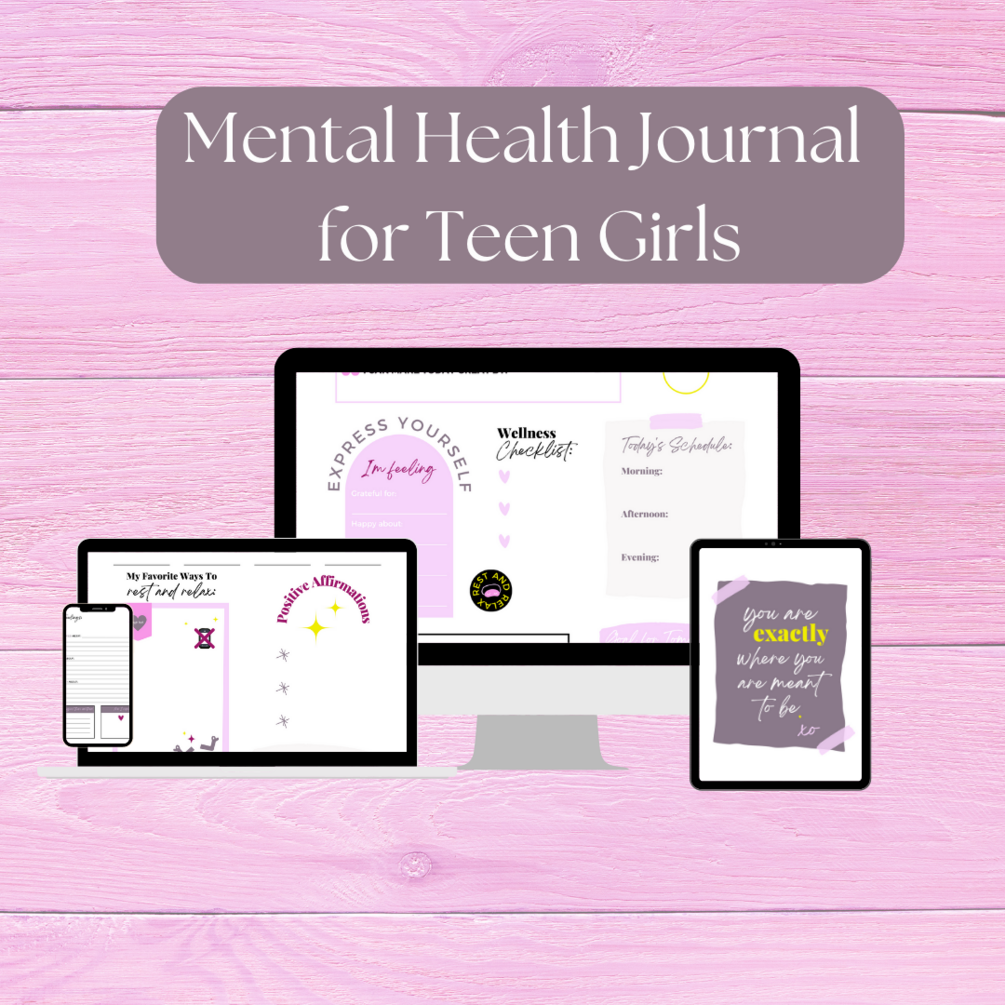 Mental Health Journal for Teen Girls