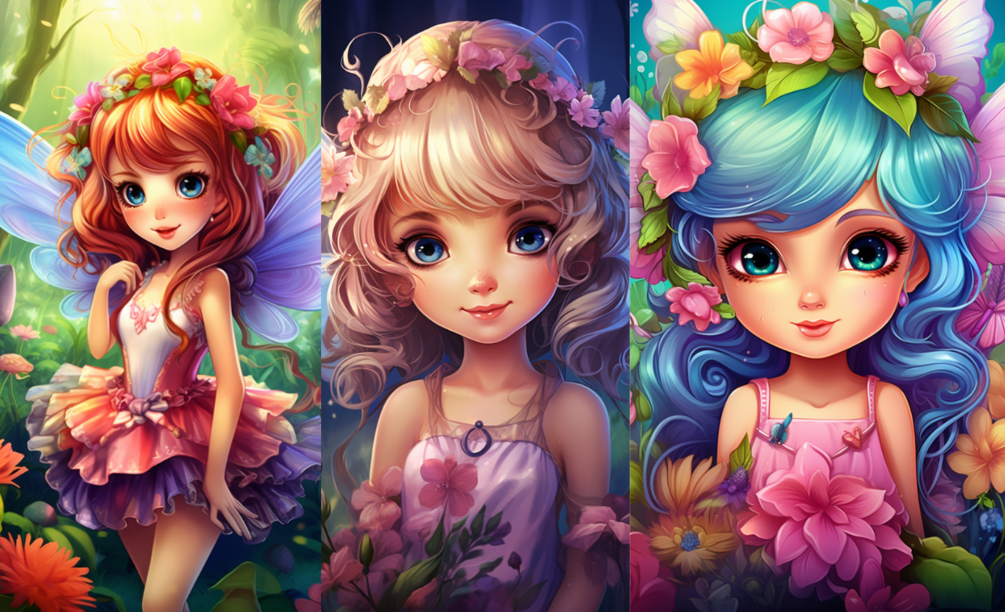 200 Cute Fairy Coloring book for Kids