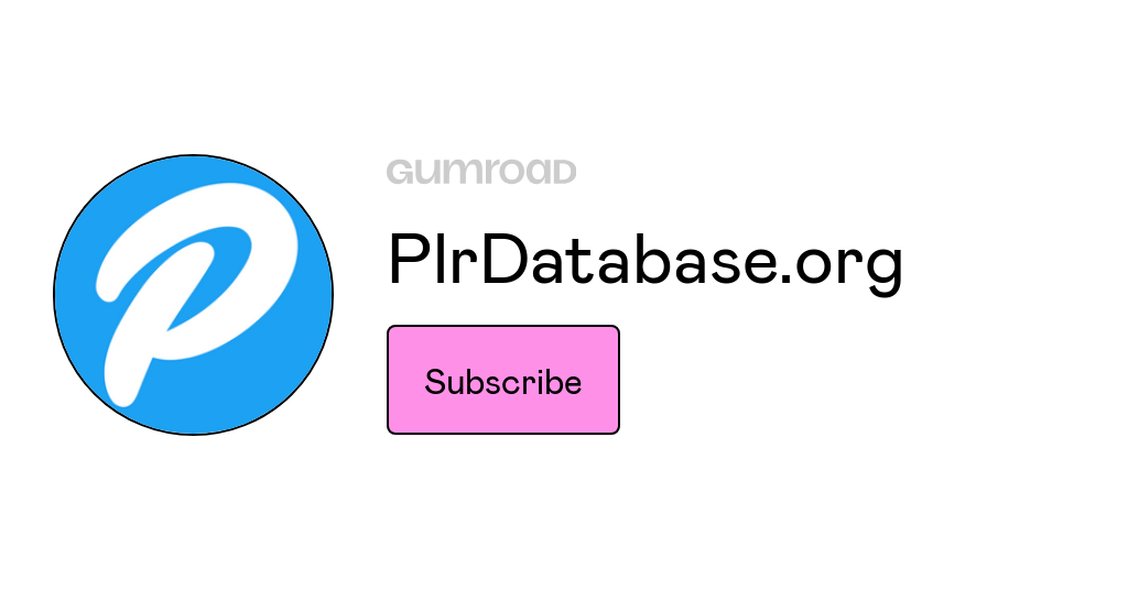 PlrDatabase.org
