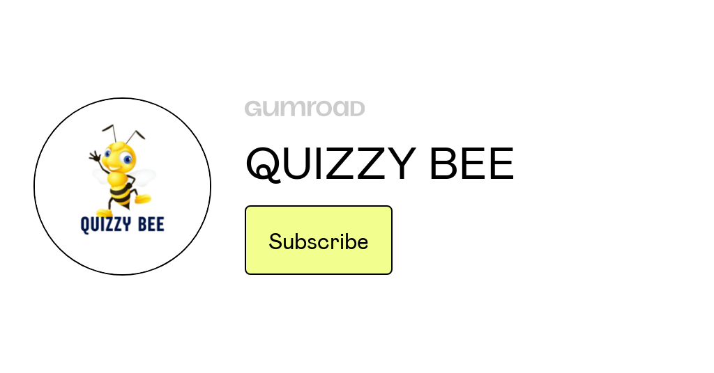 QUIZZY BEE
