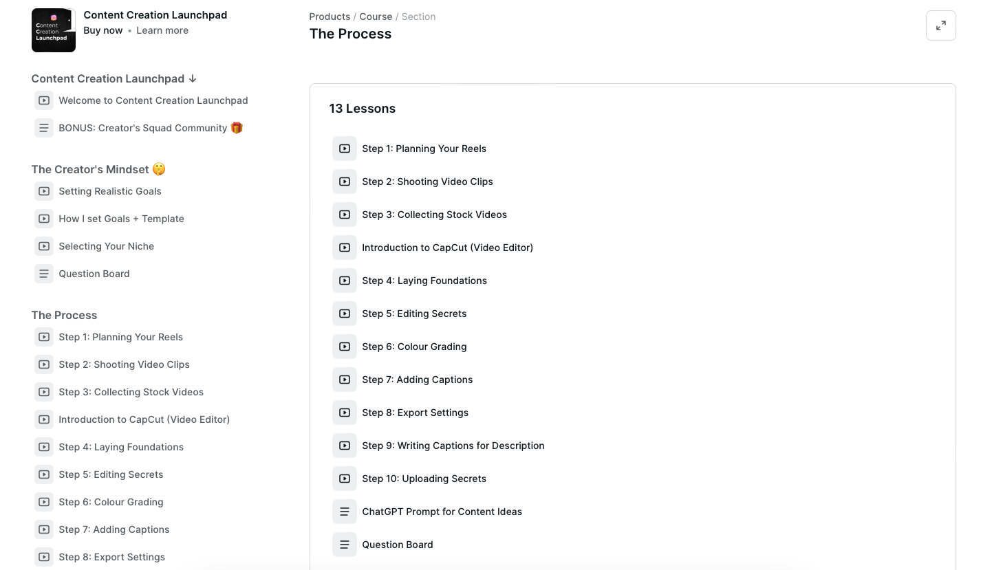 Content Creation Launchpad (Free Video Course)