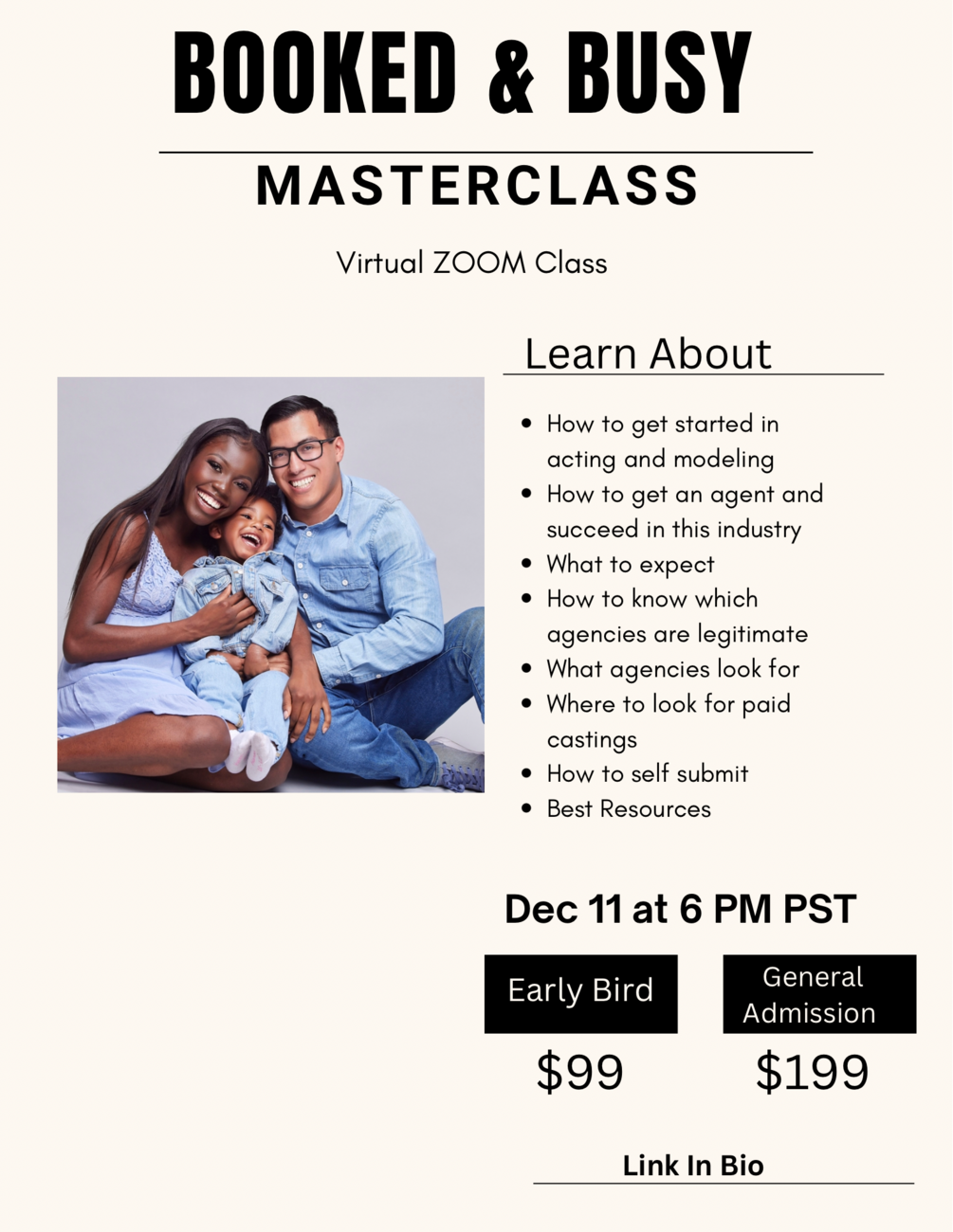 Booked & Busy Masterclass
