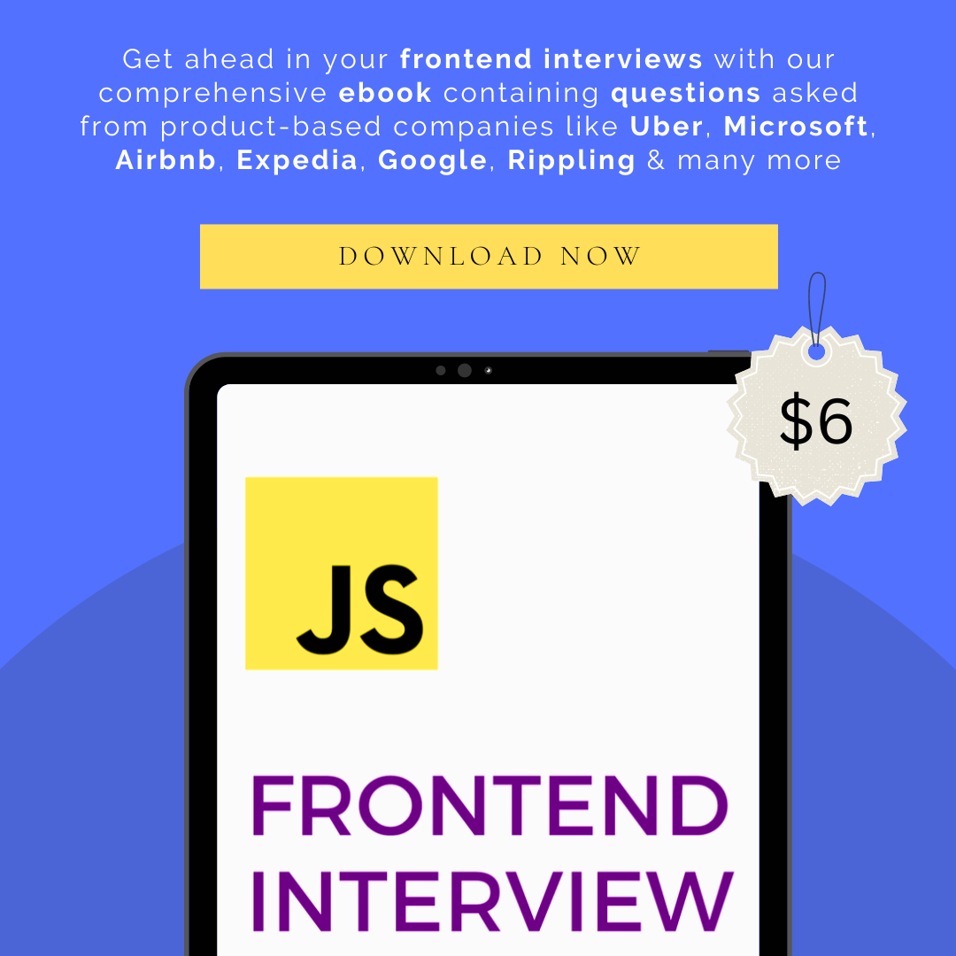 Frontend interview questions with solutions - Mohit Verma Frontend interview questions with solutions - Mohit Verma