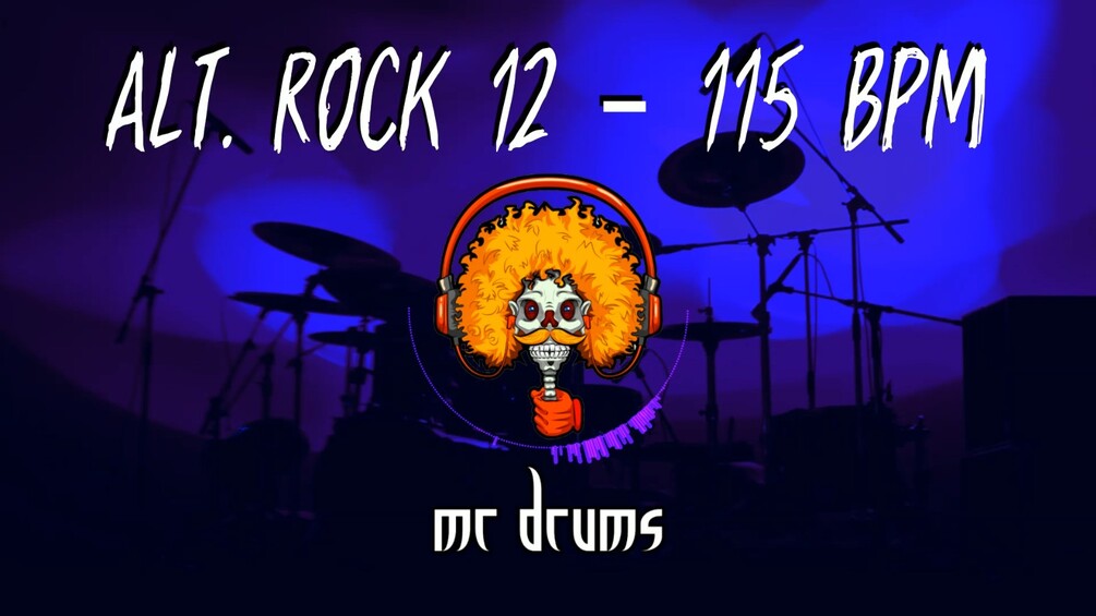Alt. Rock 12 - 115 BPM | Backing Drums