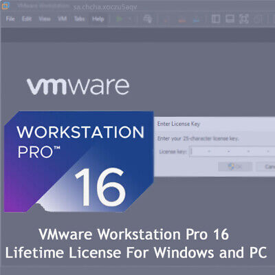VMware Workstation Pro 16 vie licence lifetime