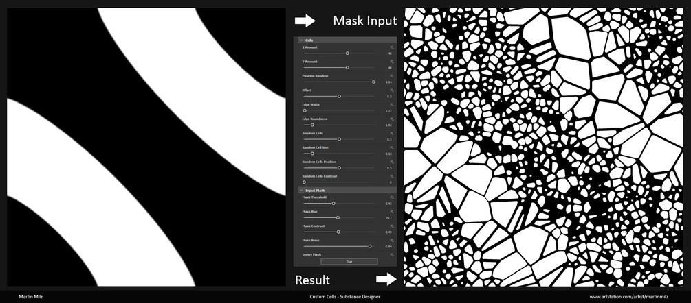 Custom Cells Node - Substance Designer