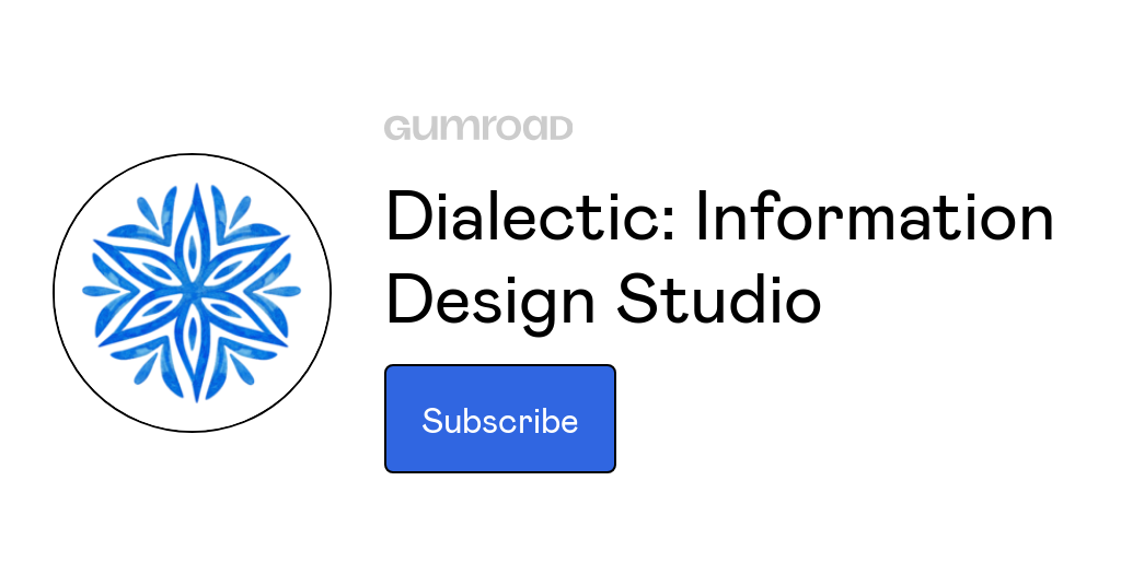 Dialectic: Information Design Studio