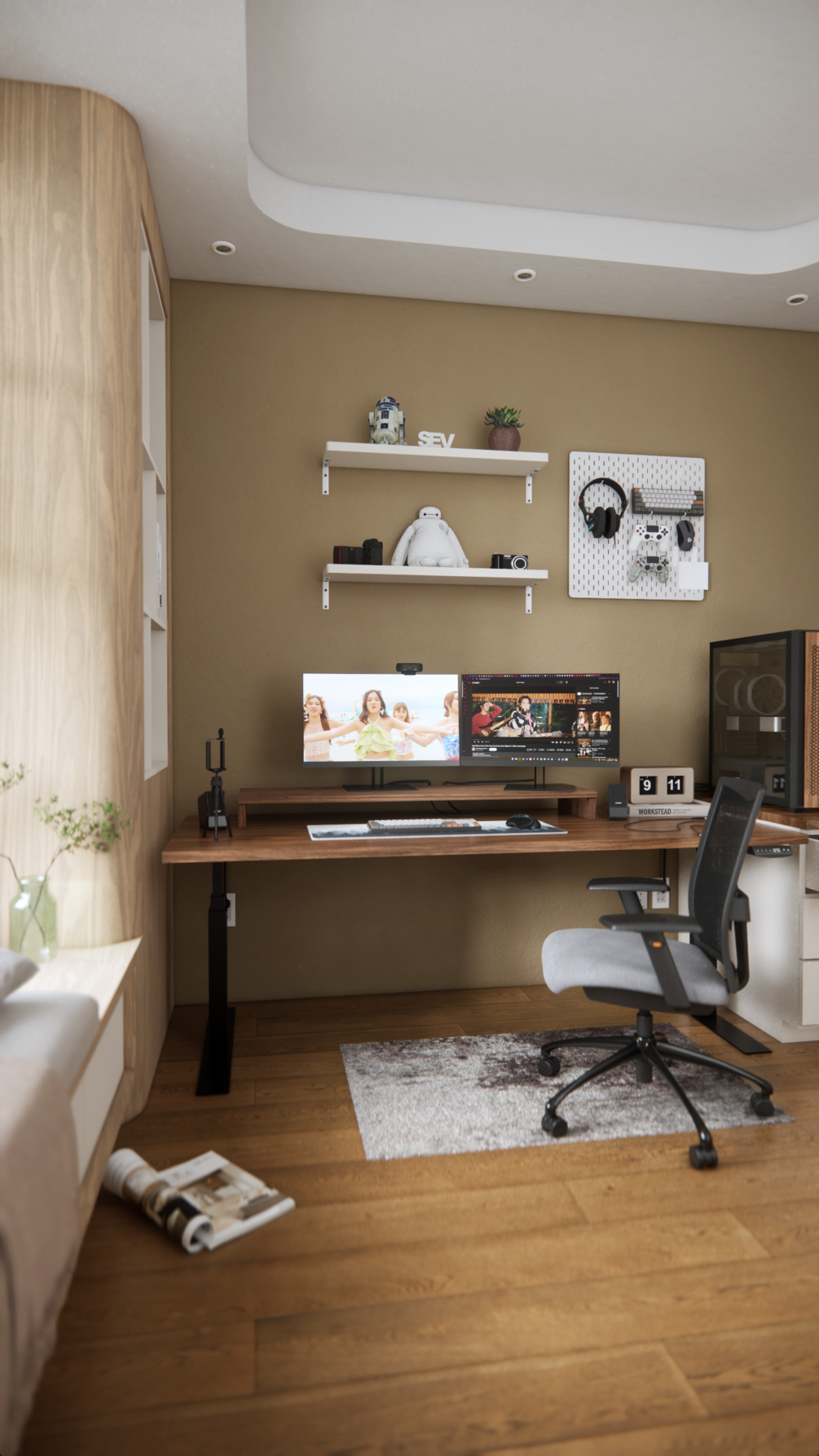 GAMING ROOM SKETCHUP MODEL