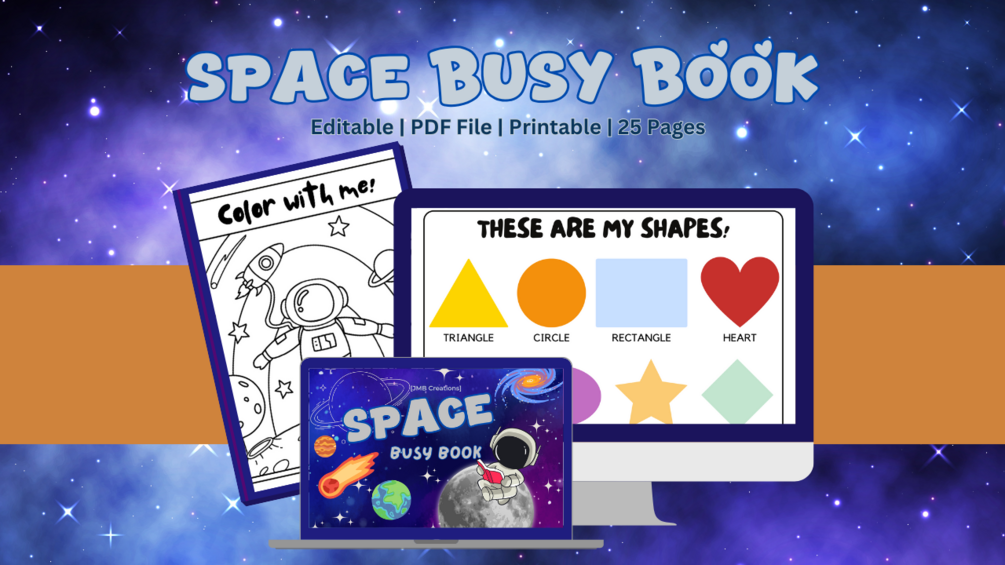 [JMBCrerations] Space Busy Book