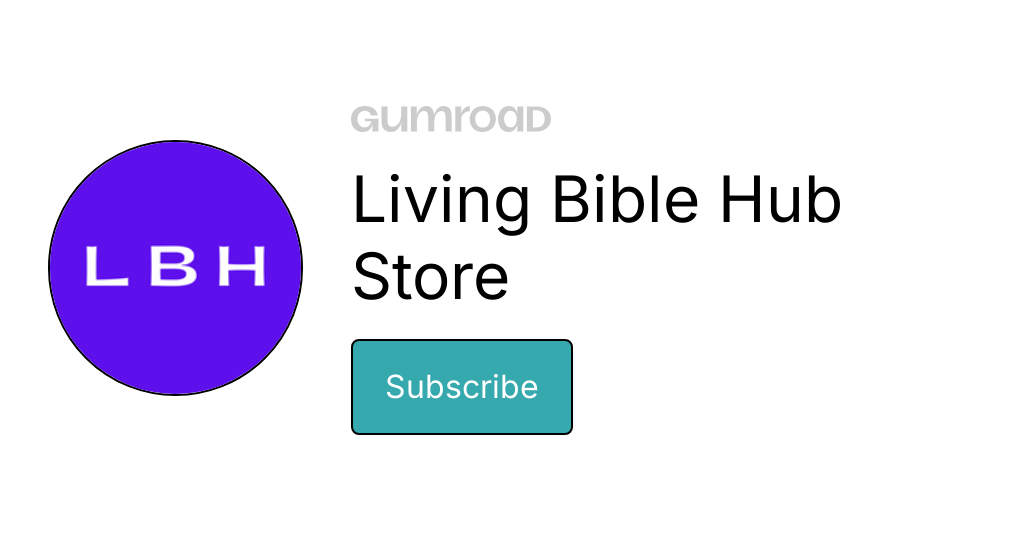 Living Bible Hub Store