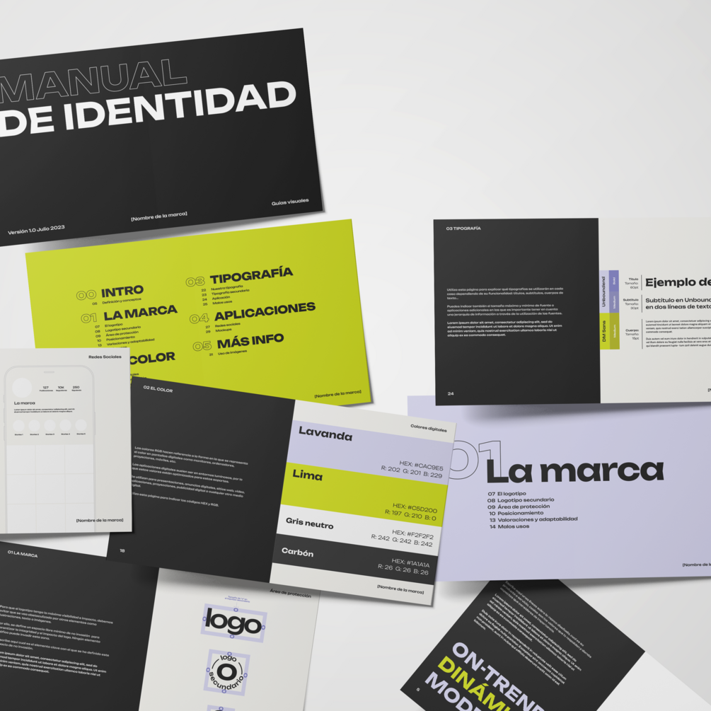 GUÍA DE ESTILOS DE LA MARCA